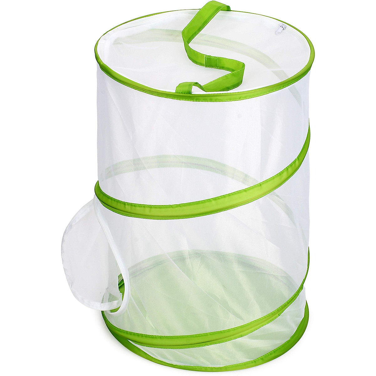 20" Large Butterfly Habitat, Giant Collapsible Insect Mesh Cage Terrarium Pop-up 12" x 20" Tall