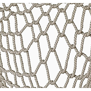 Fab Habitat Rope Recycled Polyester Hammock - Miami - Natural - Indoor/Outdoor, Quick Dry, 2 Person 400 lbs Capacity - Patio, Poolside, Backyard, Garden, Beach, Balcony - 12-14 ft Adjustable