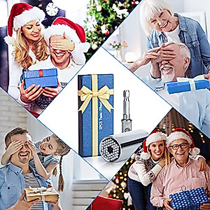 Universal Socket Tools,Professional 7mm-19mm Super Socket Tool Sets with Power Drill Adapter,Stocking Stuffers for Men, Gifts for Men Dad,Including Gift Box and bowknot