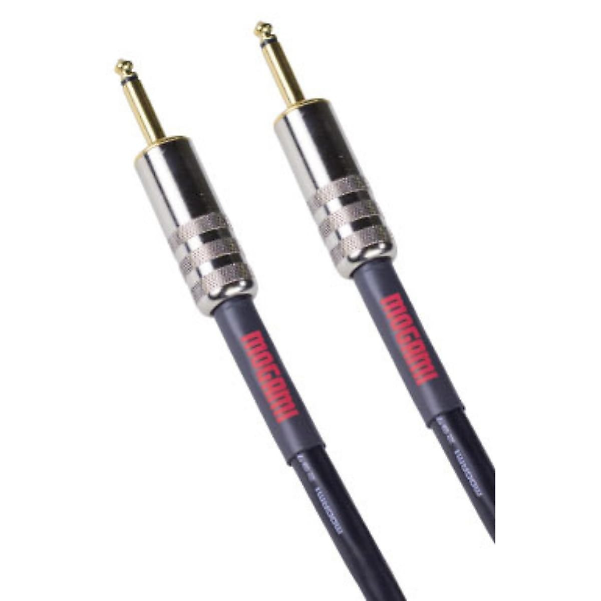 Mogami OD SPK-03 Overdrive Speaker Cable, Gold 1/4” TS Straight Plugs, 3 ft.