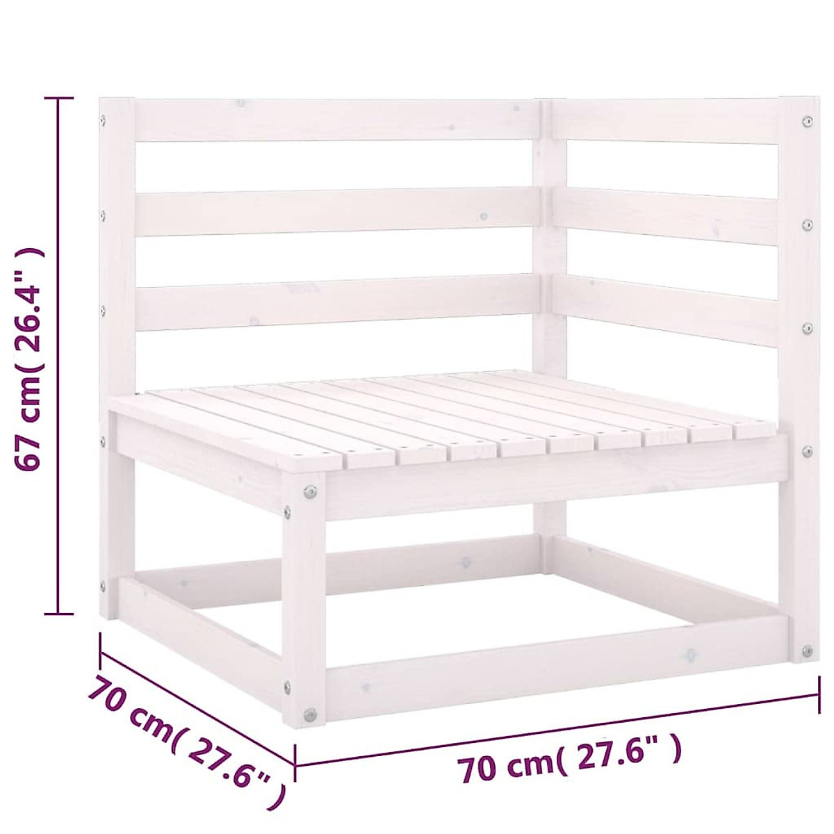 6 Piece Patio Lounge Set with Cushions,Outdoor Sofa Set,Party Couch Set,Pool Sofa Set,Outdoor table Set,Afternoon Tea Suit,Talk About Furniturefor Garden,Outdoor,Terrace,Balcony,Solid Wood Pine