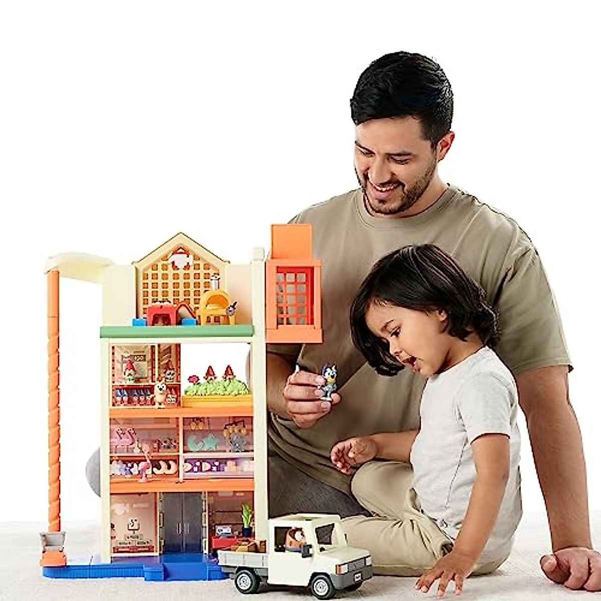 Bluey Hammerbarn Mega Set with Lift, Lights & Sounds | Amazon Exclusive