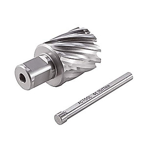 ACTOOL 1-5/16" Diameter × 1" Depth of Cut HSS ANNULAR Cutter with 3/4'' Weldon Shank
