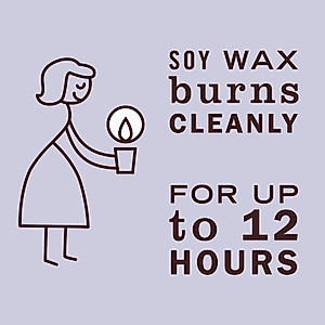 Mrs. Meyer's Soy Tin Candle, 12 Hour Burn Time, Made with Soy Wax and Essential Oils, Lavender, 2.9 oz