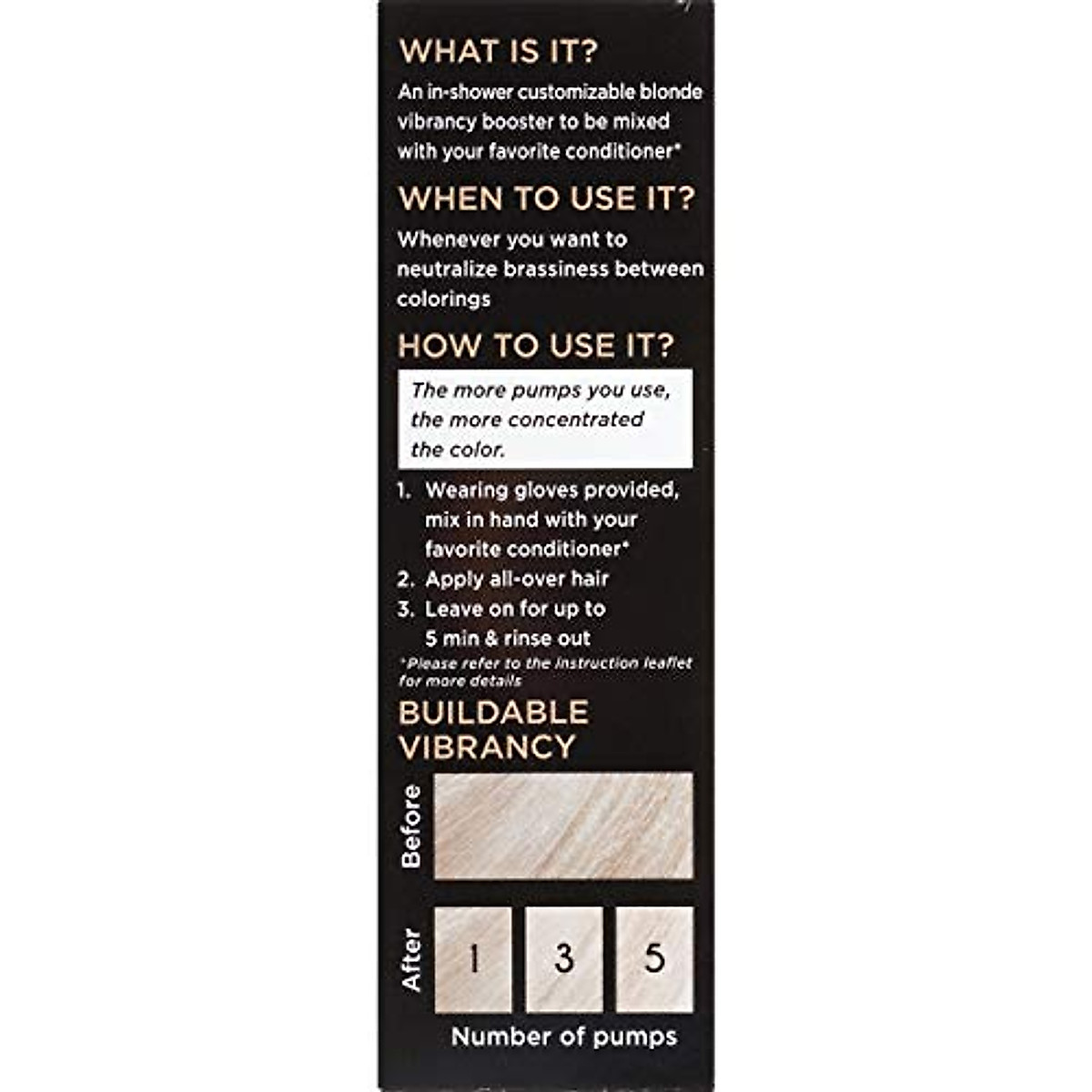 Schwarzkopf Color Boost Color Vibrancy Booster, Cool Blonde