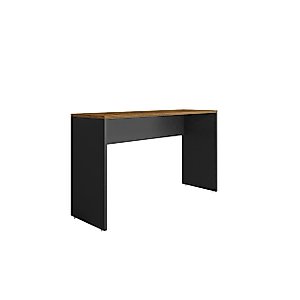 Manhattan Comfort Eiffel Garage Work Station Set of 3 in Matte Black and Gray