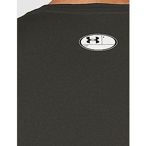 Under Armour Men's Armour HeatGear Fitted Short-Sleeve T-Shirt, (310) Baroque Green / / White, XX-Large