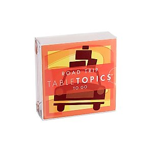 TableTopics Road Trip to Go - 40 Conversation Cards for Kids and Families in The Car, Game for Fun & Connection During Travel, Delightful Stocking Stuffer