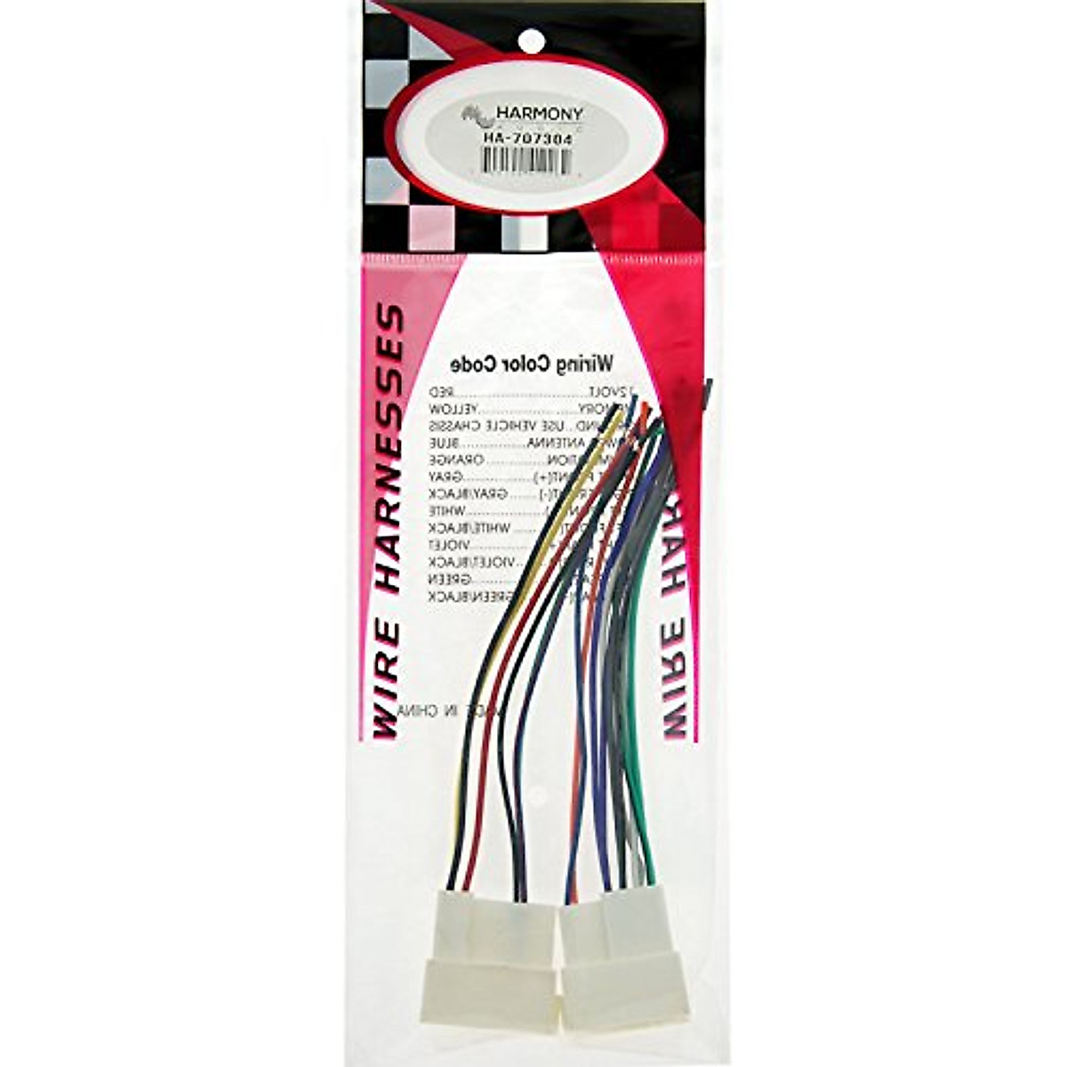 Harmony Audio Compatible with 2012-2017 Kia Rio HA-707304 Stereo to Aftermarket Radio Harness Adapter