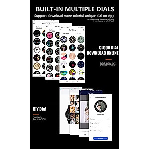 Holiday AMOLED Smartwatch, 1.3" HD Screen Activity Tracker for Fitness and Health with 14 Sports Modes, 3 ATM Waterproof, Monitor SpO2, Heart Rate, Sleep, Stress for Men and Women for Android iOS