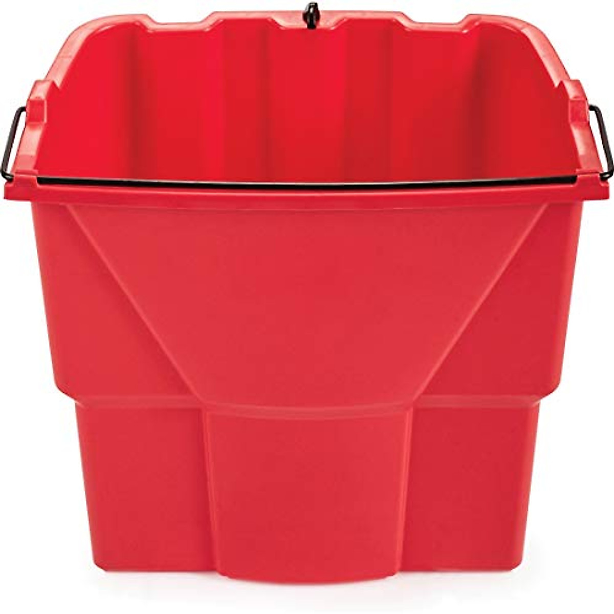 Rubbermaid Commercial Products FG9C7400RED Dirty Water Bucket for WaveBrake 2.0 35 Qt. Mop Bucket System, 18-Quart Capacity, Red, (2064907)