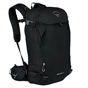 Osprey Soelden 32 Men's Ski Backpack, Black, Black, One Size