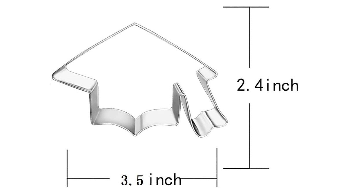 Graduation Cap Cookie Cutter - Celebrate in Style