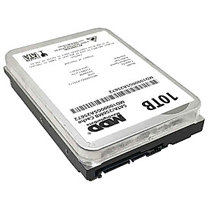 MaxDigitalData (MD10000GSA25672) 10TB 7200RPM SATA 6Gb/s 256MB Cache 3.5inch Internal Desktop Hard Drive - 3 Years Warranty (Renewed)