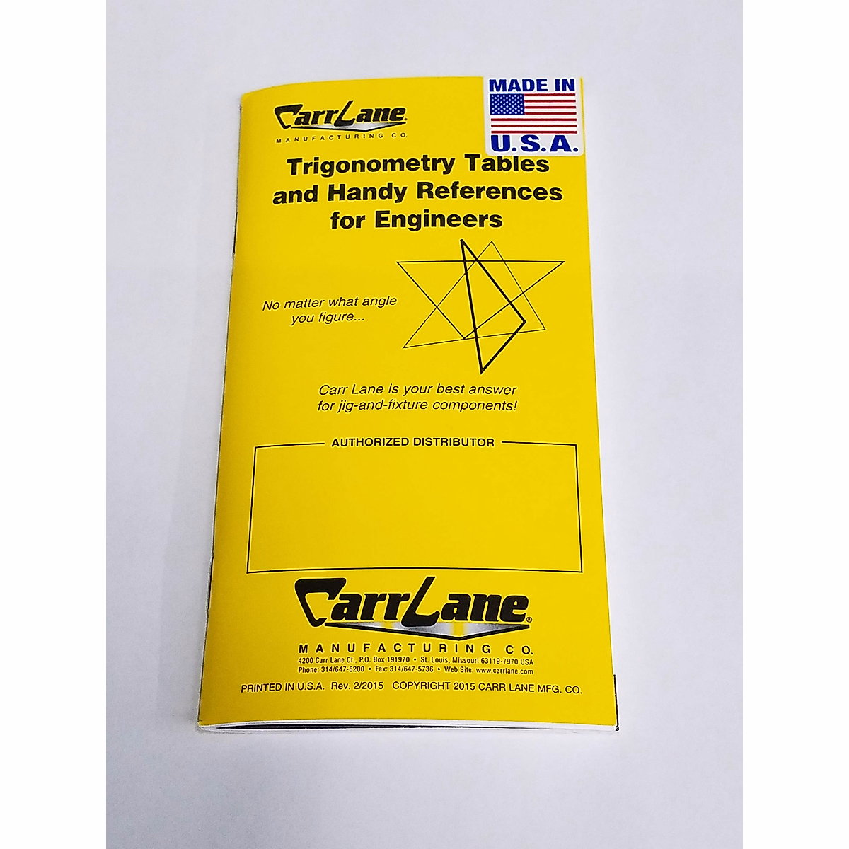 Trigonometry Tables and Handy References for Engineers
