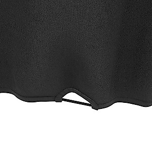 Amazon Basics Gas Grill Barbecue Cover, 54 inch / S, Black