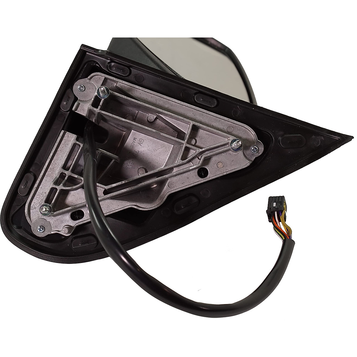 Kool Vue Driver Side Power Heated Mirror for Chevrolet Silverado 1500 GMC Sierra 1500 2014-2018 Power Fold With Signal Light, Memory & Puddle Lamp; Without Blind Spot Monitor Textured