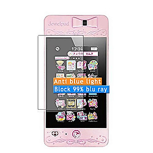Vaxson 3-Pack Anti Blue Light Screen Protector, compatible with Sega Toys Jewel Pet Jewel Pad 62.5/110.5 / R0.5 TPU Film Protectors Sticker [ Not Tempered Glass ]