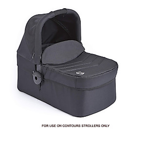 Contours Bassinet Accessory for Contours Options, Contours Options Elite, Contours Curve Tandem Double Strollers ONLY, Black