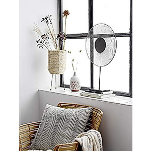 Bloomingville AH0455 Basket, 6 Inch x 12 Inch, Beige