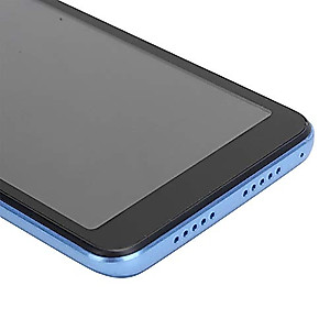 FOLOSAFENAR Smartphone,5.45 inch HD Full Screen face Recognition and Fingerprint Unlock Smartphone,2MP + 5MP,Dual Card Dual Standby,Blue