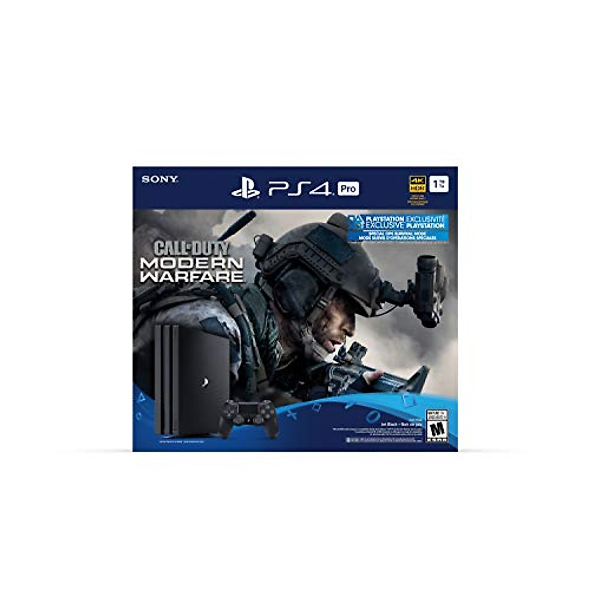PlayStation 4 Pro 1TB Console - Call of Duty: Modern Warfare Bundle