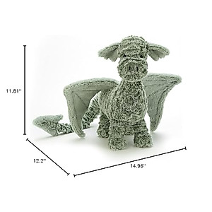 Jellycat Drake Dragon Stuffed Animal, 20 inches