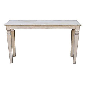 International Concepts Java Console or Sofa Table Unfinished
