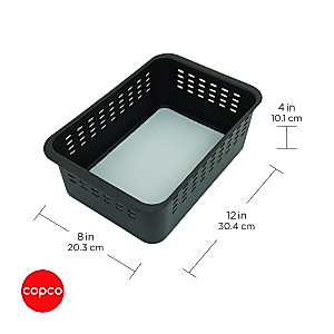 Copco Basics Small Storage Basket, Charcoal