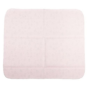 ReUseLife Large Waterproof Cotton Flannel Diaper Changing Mat Pad,31.5 X 26.5 Inch (Yellow Griaffe）