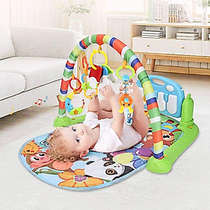 Baby Toys Rattles Teether and Shakers 9 PCS, Baby Newborn Set for Hand Development Early Educational Toys for 0+, 3, 6, 9, 12 Month Newborn Baby, Toddler