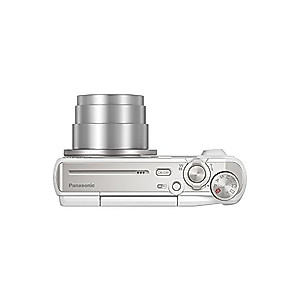 Panasonic DMC-ZS45W 16 MP Digital Camera with 3-Inch LCD (White)