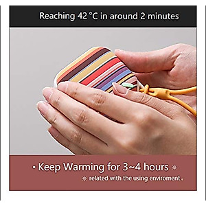 Orastone Hand Warmer Rechargeable Electronic Portable Hand Warmer, Fast Warming Up, Double-Sided Warming, Reusable