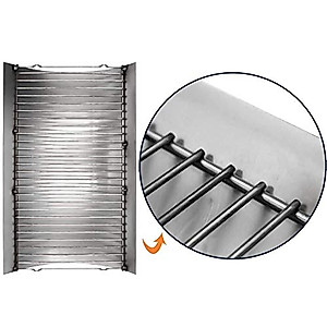 Htanch SZ3509 (1-Pack) 20.4 inches Stainless Steel Fire Grate Hanger and Ash Drip Pan for Chargriller 5050, Chargriller 5072, Chargriller 5650