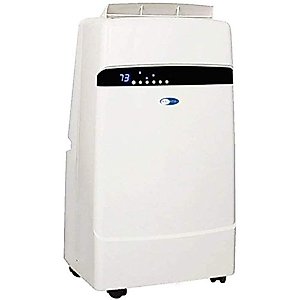 Whynter ARC-12SD 12,000 BTU (6,936 BTU SACC) Dual Hose Cooling Portable Air Conditioner, Dehumidifier, and Fan with Activated Carbon Filter plus Storage bag, up to 400 sq ft in White
