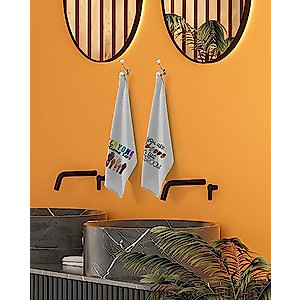 Diversity Kitchen Towels,Everyone is Welcome Here Diversity Kitchen Towels and Dishcloths 16×24 Inch,American Sign Language ASL Diversity Hand Towel Dish Towel Tea Towel For Kitchen Decor,Set of 2