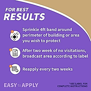 Bonide Go Away! Rabbit, Dog, & Cat Repellent Granules, 1 lb Ready-to-Use, Keep Dogs off Lawn, Garden, Mulch & Flower Beds