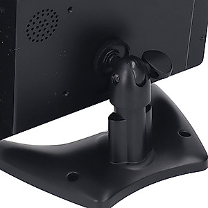 VINGVO Touch Screen Monitor, 100-240V Computers Monitor 10.1in Wide Application Dual Speakers for Games (US Plug)