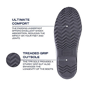 NAUTICA Women's Lace-Up Winter Snow & Rain Boots - Water-Resistant Insulated Boots with Cozy Faux Fur Lining for Warmth and Comfort-Glenoak-Brown Size-10