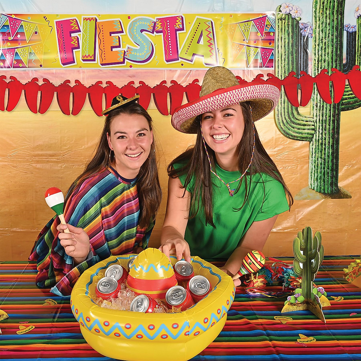 Chili Pepper Garland Party Accessory (1 count) (1/Pkg)