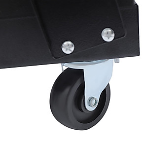 Rolling Welding Cart with 4 Drawers - Heavy Duty Steel Cabinet Welding Cart Wheels and Tank Storage for TIG MIG Welder and Plasma Cutter