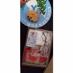 Santa Evidence Kit - Proof of Santa, Santa License, Santa Button, Lost Glove for Kids Christmas