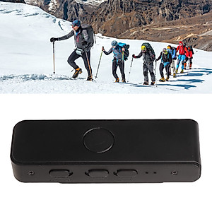 DAUERHAFT Body Camera, 90 Degree Rotation Lens One Key Operation 1080P HD Magnetic Absorption Body Mounted Pocket Camera for Daily Proof