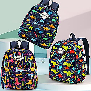 willikiva Cute Dinosaur Toddler Backpack for Boys and Girls Kids Children Preschool Bag Waterproof(Big Dinosaur)