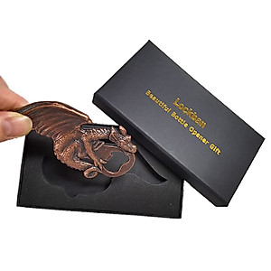 Lockban Dragon Bottle Opener Gothic Dragon Style Metal Beer Bartender Bottle Opener for Men Dad Boyfriend Gift Bar Party Game