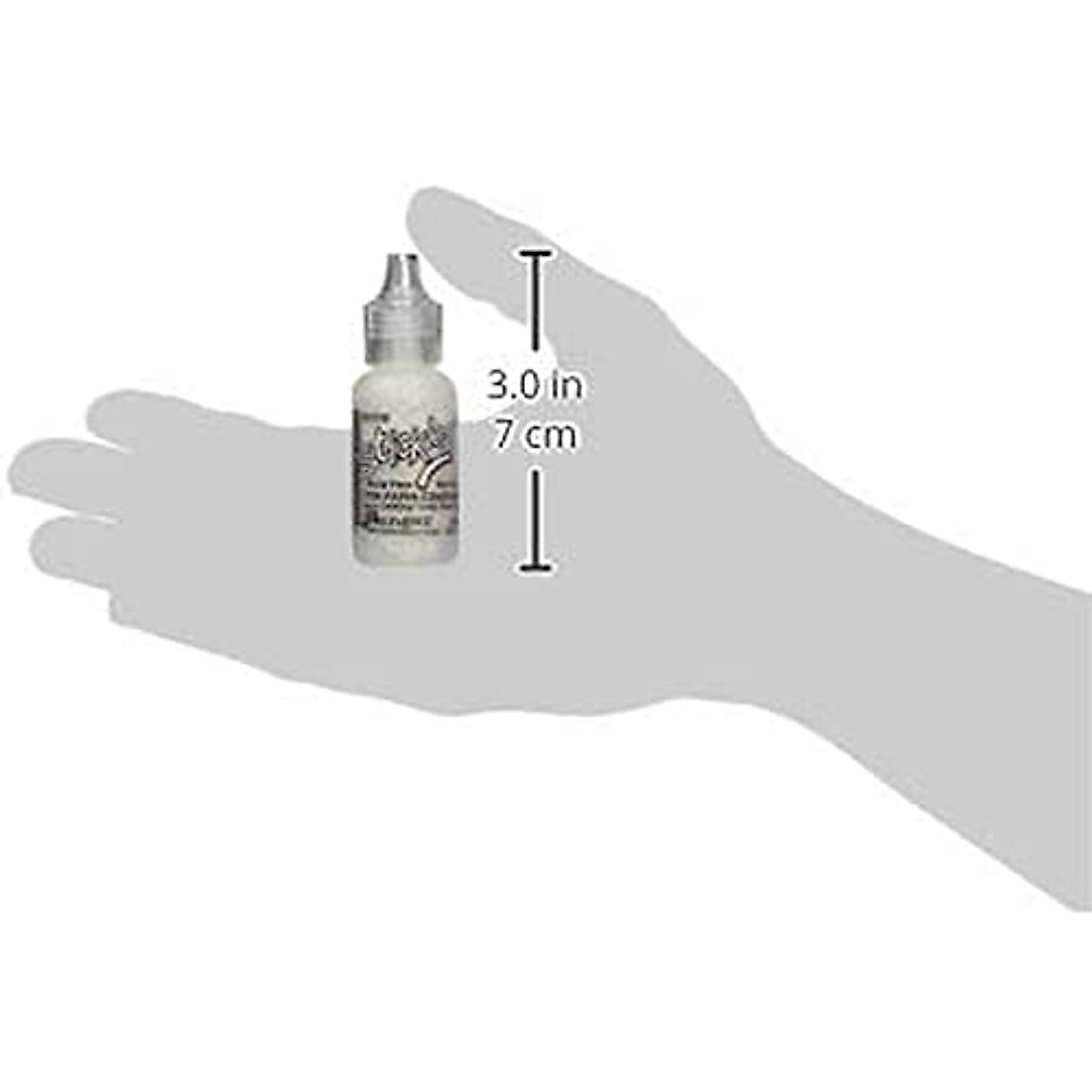 Ranger Stickles Glitter Glue 1/2-Ounce, Icicle (SGG01-836)