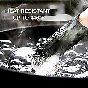 New MEATER+165ft Long Range Smart Wireless Meat Thermometer for The Oven Grill Kitchen BBQ Smoker Rotisserie with Bluetooth and WiFi Digital Connectivity Bundled with HogoR Black Glove