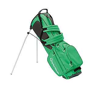 TaylorMade 2022 Flextech Crossover Stand Bag, Green Gunmetal