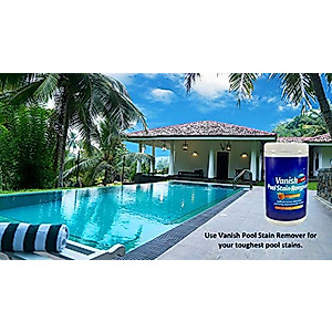 Bosh Chemical Vanish Pool & Spa Stain Remover 2 Pack (4LBS)- Natural Safe Citrus Based, Works Excellent on Vinyl, Fiberglass, and Metals, Removes Rust and Other Tough Stains