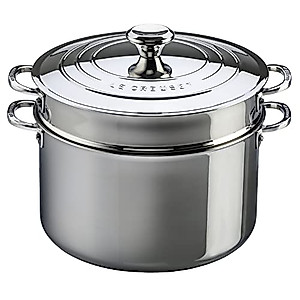Le Creuset Tri-Ply Stainless Steel 10 pc. Cookware Set